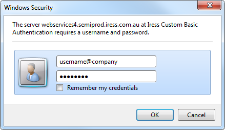 IRESS Web Services - WSDL